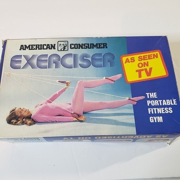 Other | Vintage 7s 80s American Consumer Exerciser Pulley Movie Prop As ...